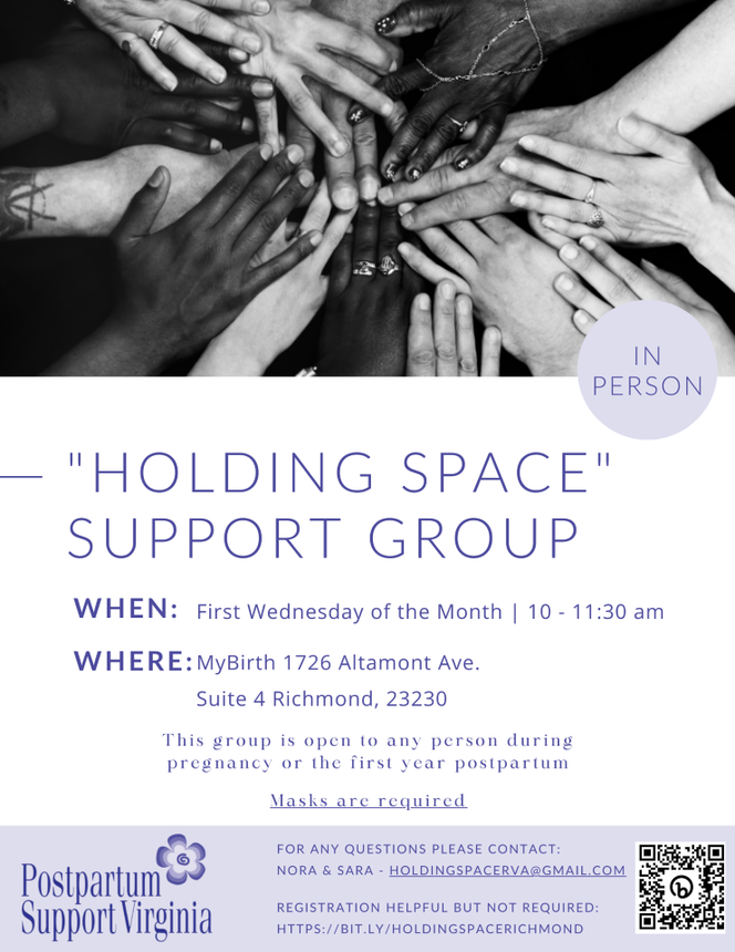Holding Space (Richmond) – Postpartum Support Virginia