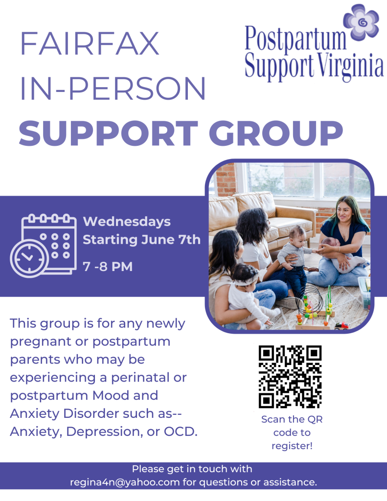 7p – Fairfax Support Group (Fairfax) – Postpartum Support Virginia